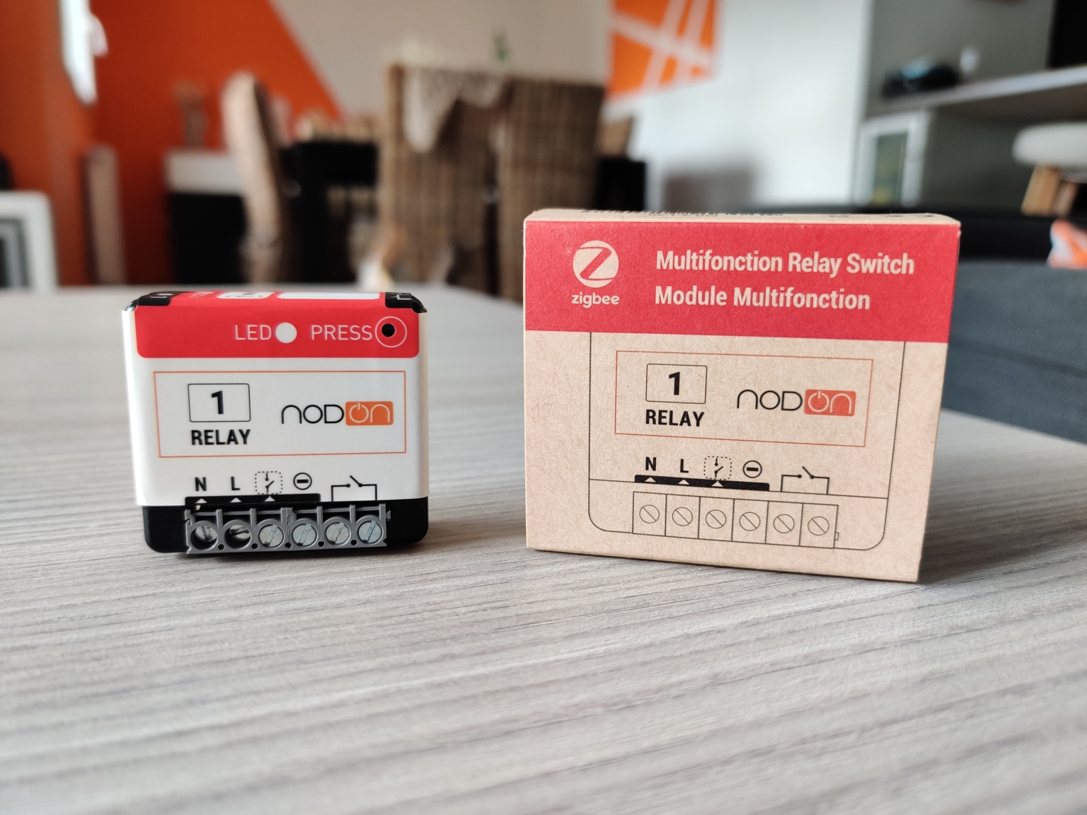 Le module multifonction Zigbee de NodOn compatible avec Jeedom