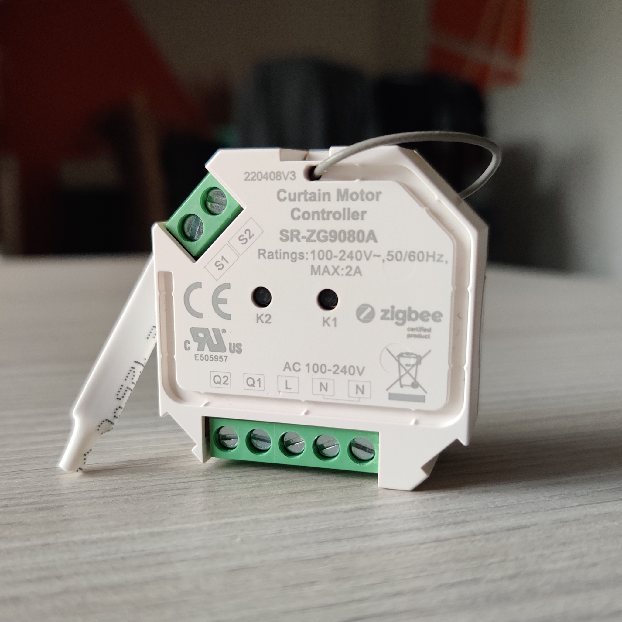 Volets, stores et rideaux avec le module Zigbee 3.0 de SUNRICHER et Jeedom